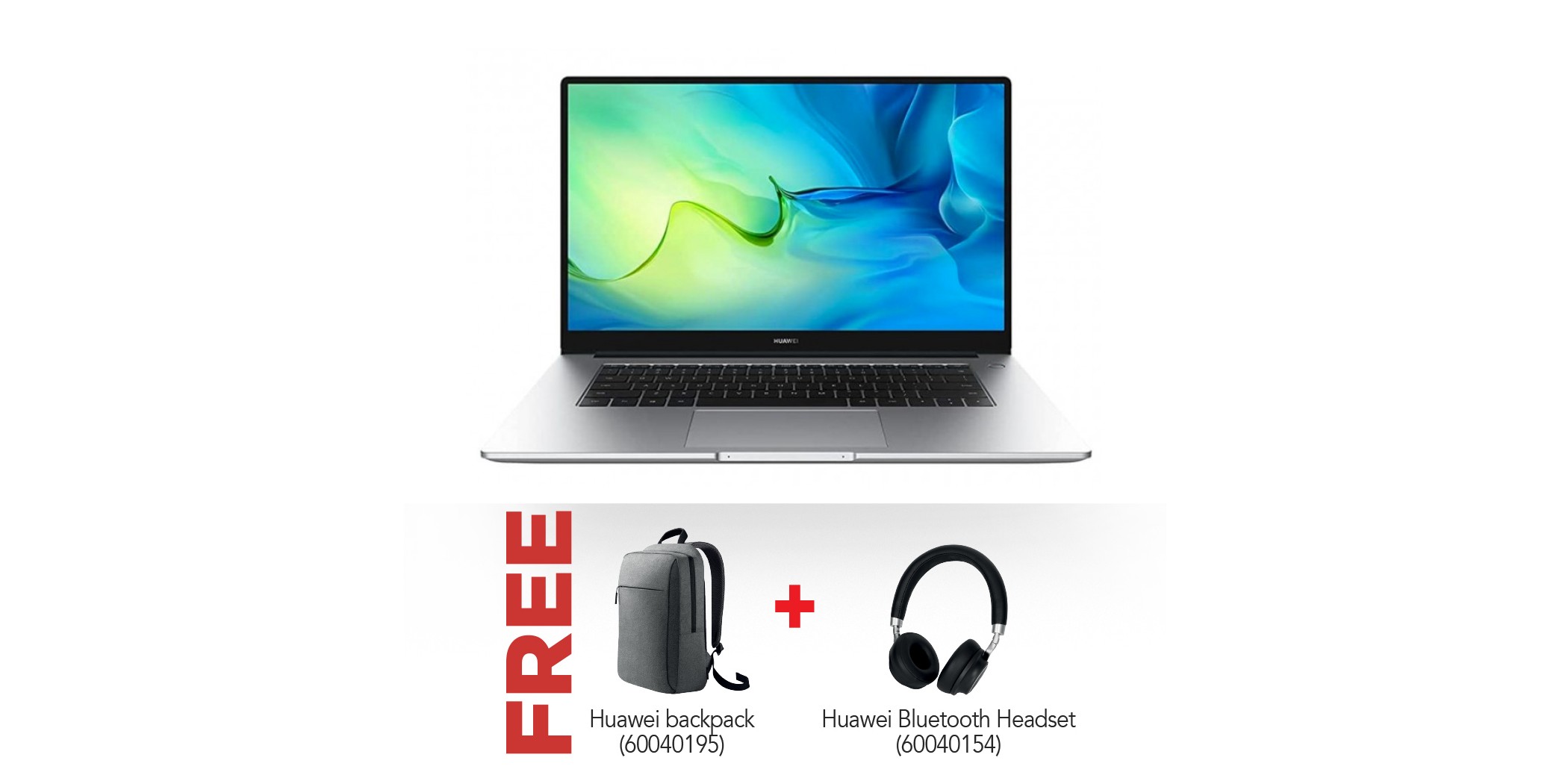 Huawei Matebook D 15 (11th Gen i3/8G/256GB) & Free Huawei Backpack ...
