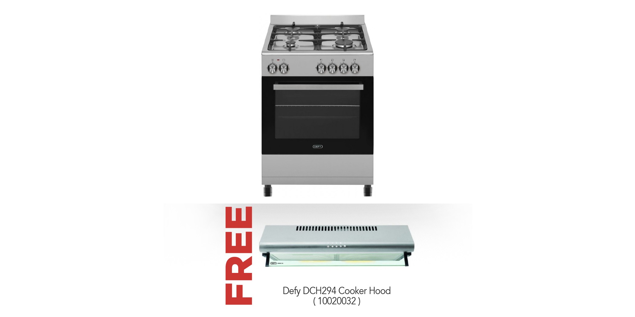 Defy DGS904 Cooker & Free Defy DGS904 Cooker