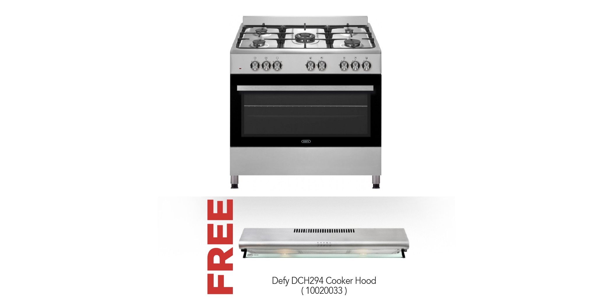 Defy DGS904 Cooker & Free Defy DGS904 Cooker