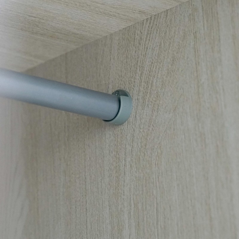 Cuba Wardrobe 6 Doors Brown & 2 Drawers