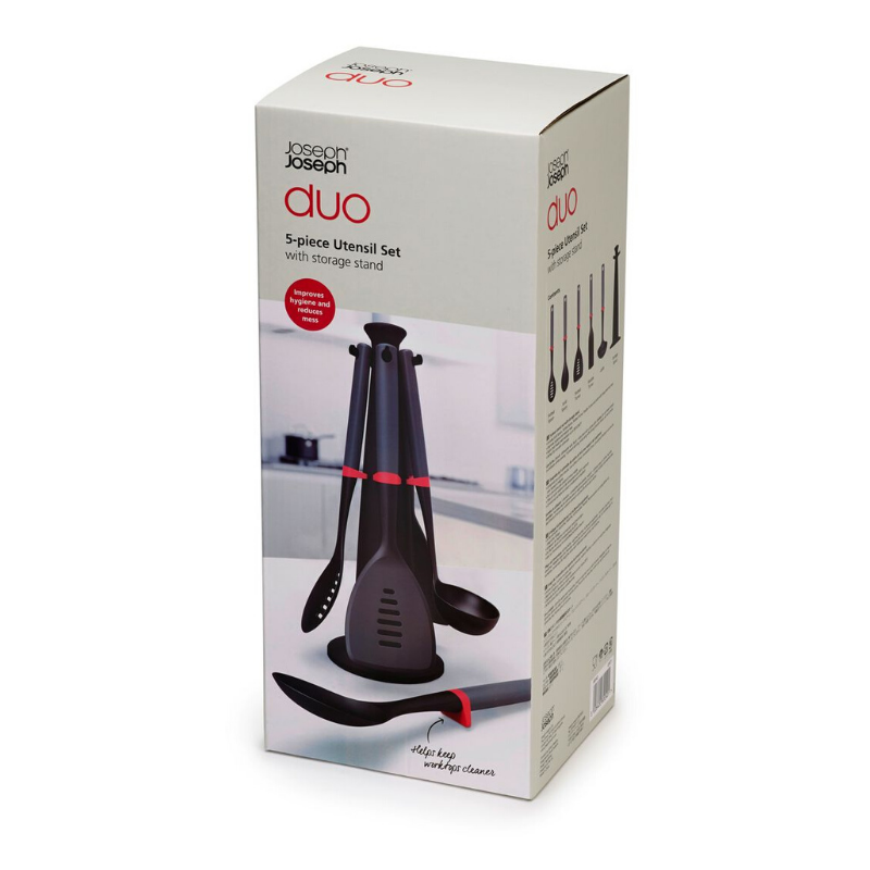 Joseph Joseph Duo 80040-JJ 5pcs Utensil Set "O"
