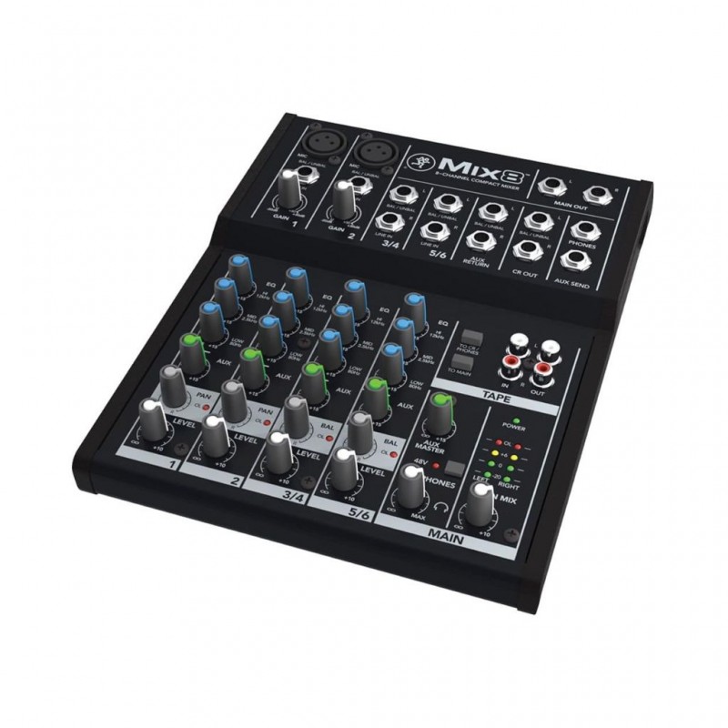 Mackie 2044095-01 Mix8 8-Channel Mixer 230V Eu