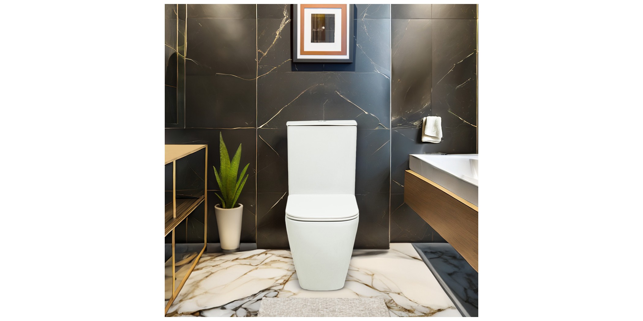 Oroca WC 1228A White