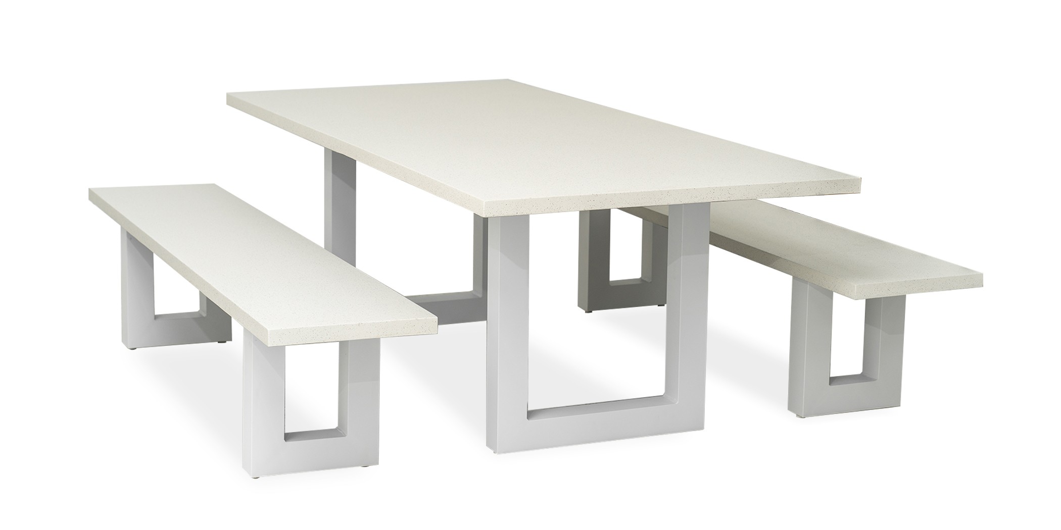 Switch Table & 2 Benches Terrazzo