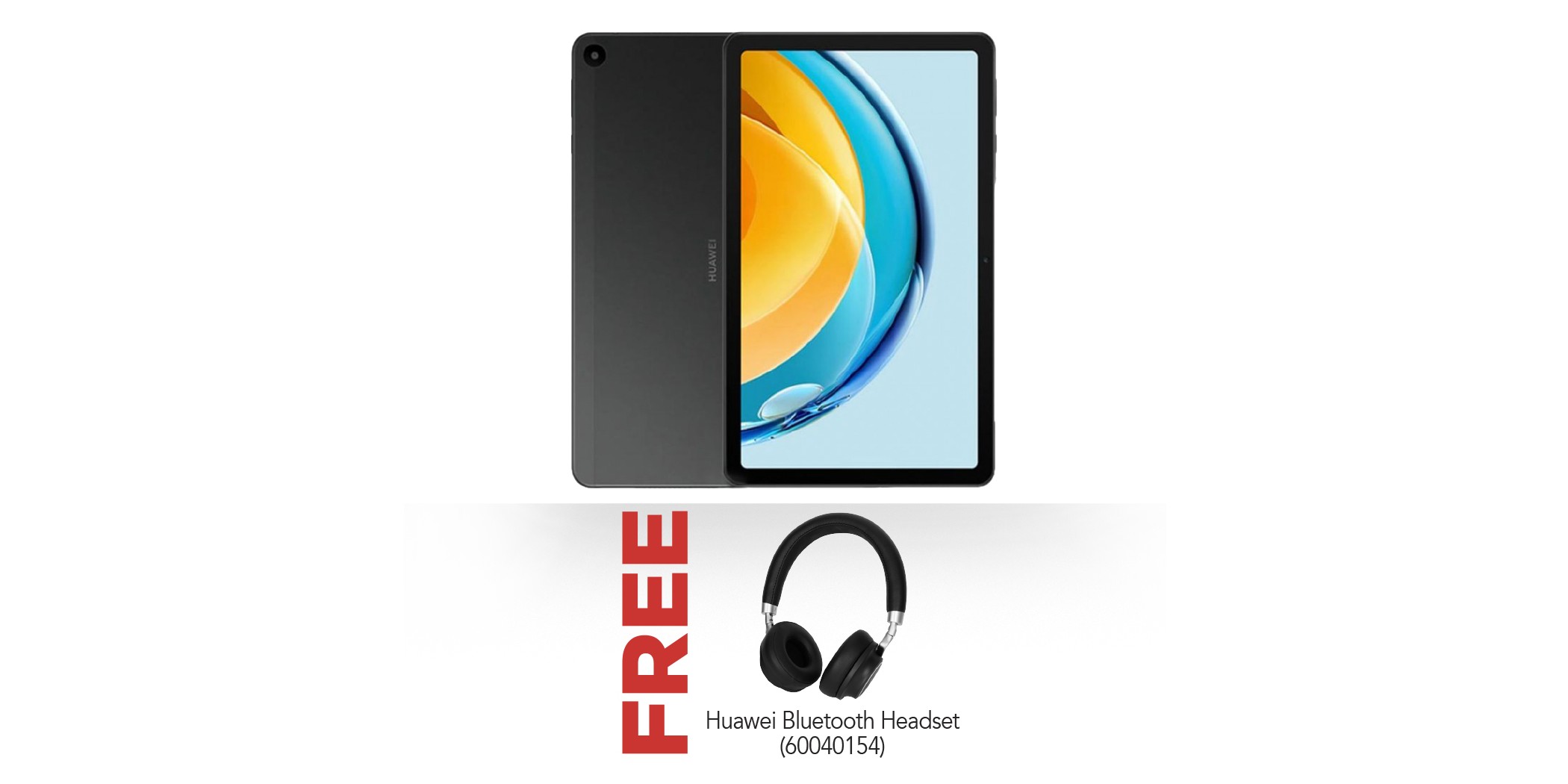 Huawei Matepad SE WIFI 10” Black & Free Huawei Bluetooth Headset