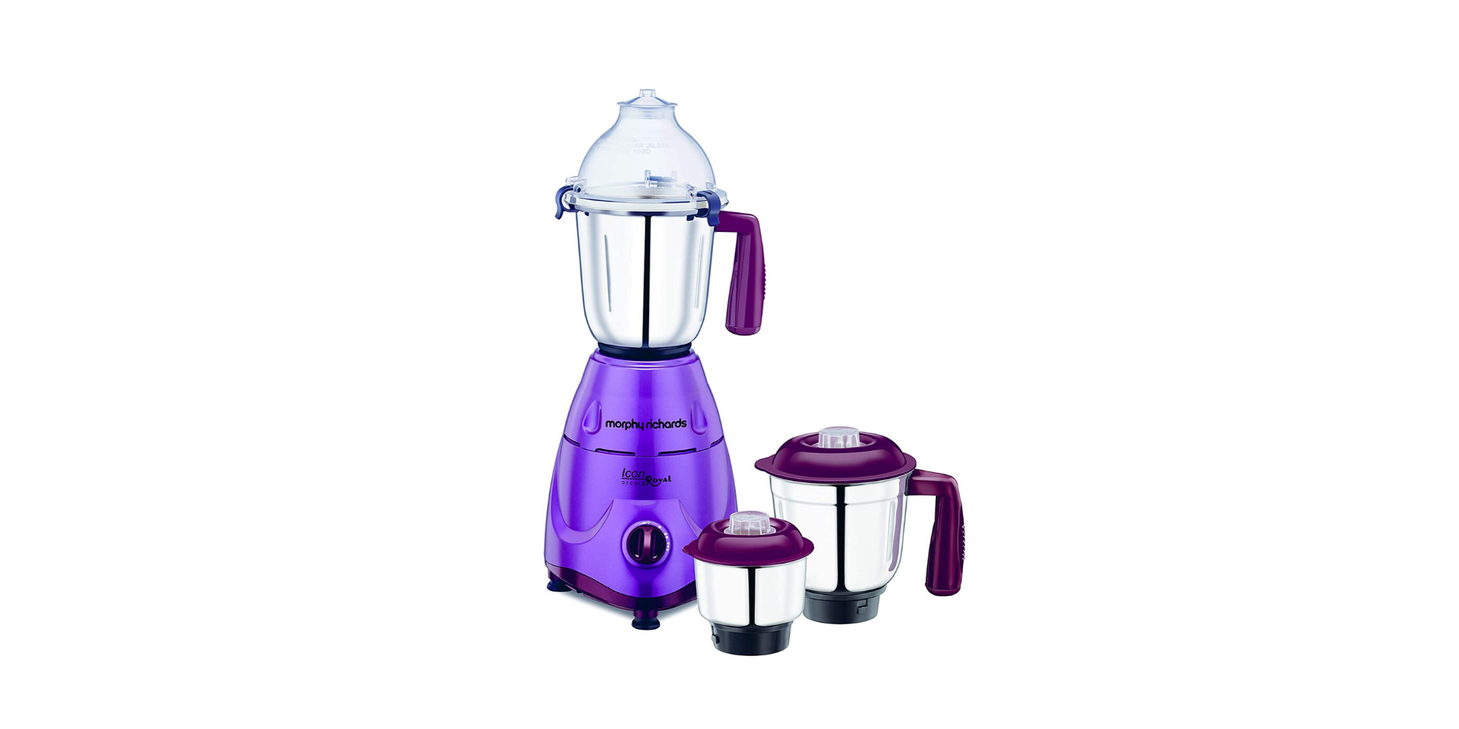 Morphy Richards Icon Royal Orchid 600W 2YW Mixer Grinder