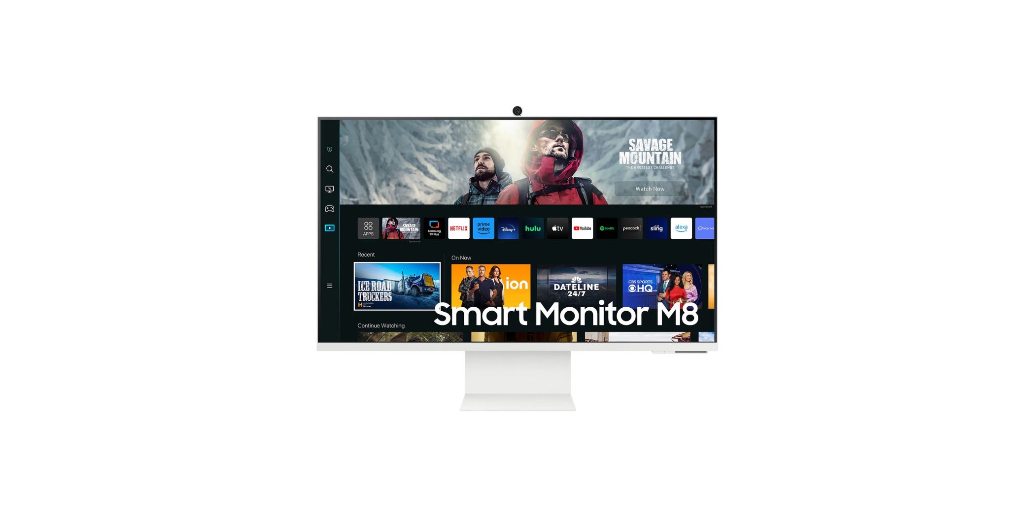 Samsung 32" Smart Monitor UHD Webcam