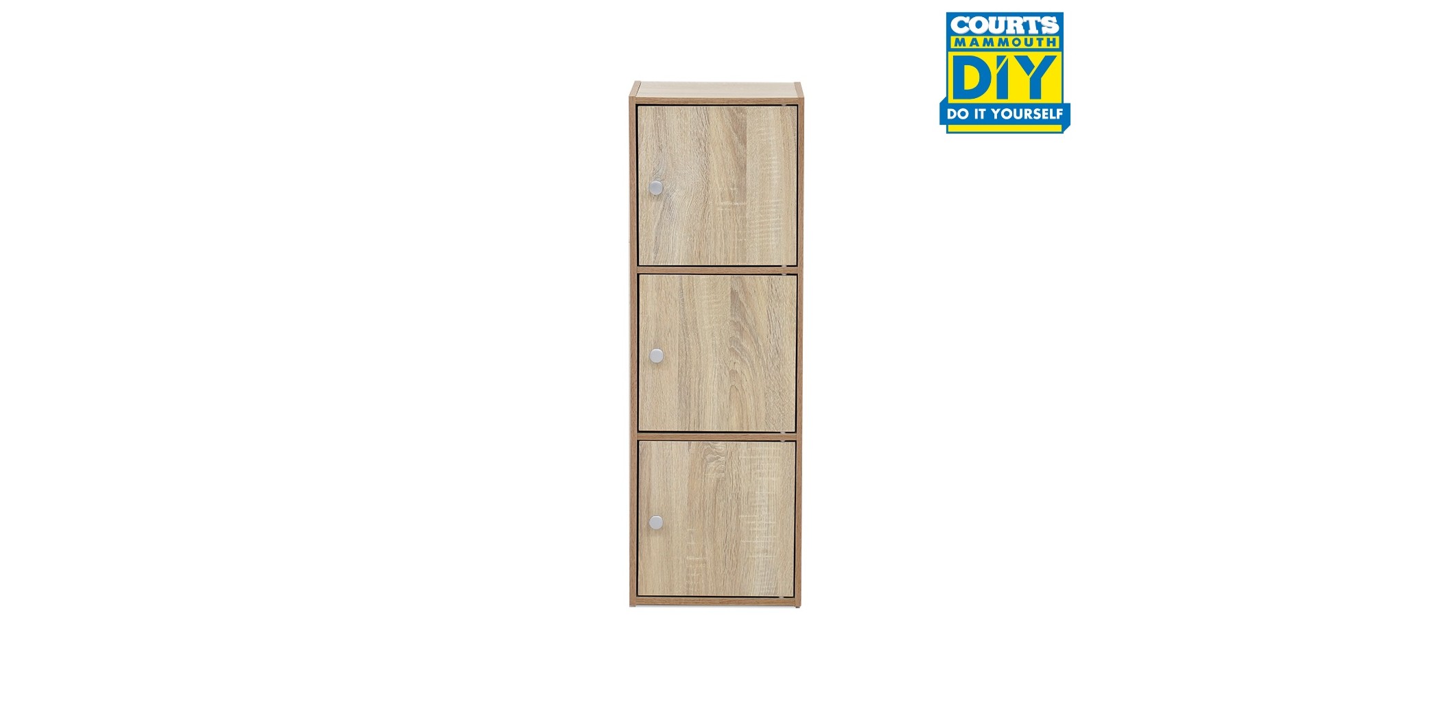 Nexus Storage 3 Doors & 3 Tiers Sonoma Oak