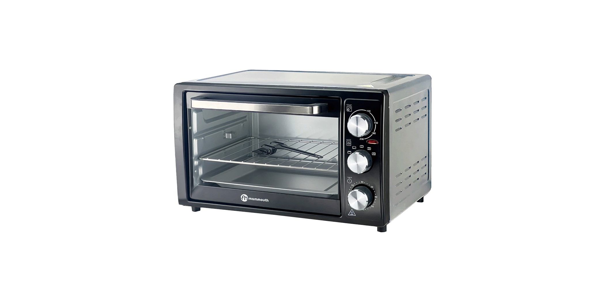 Mammouth MEO-48S 48L S/Steel Electric Oven With Convection & Rotisserie ...