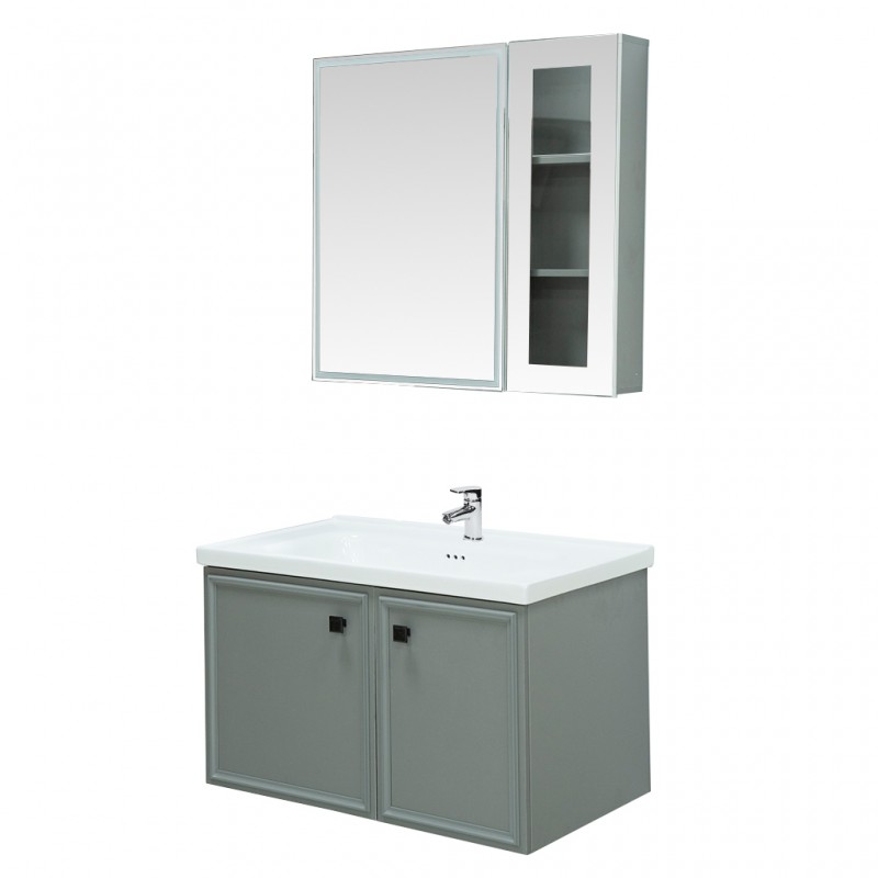 Bathroom Cabinet With Mirror Ref 2252-80