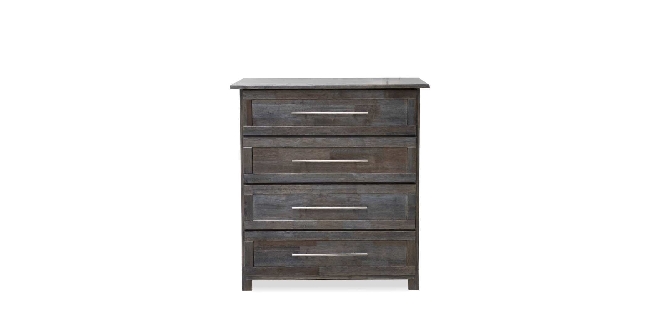 Napoleon Chest of Drawers Grey Rubberwood