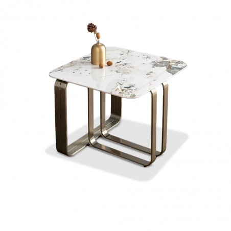 Nova Side Table Square Pandora Glossy
