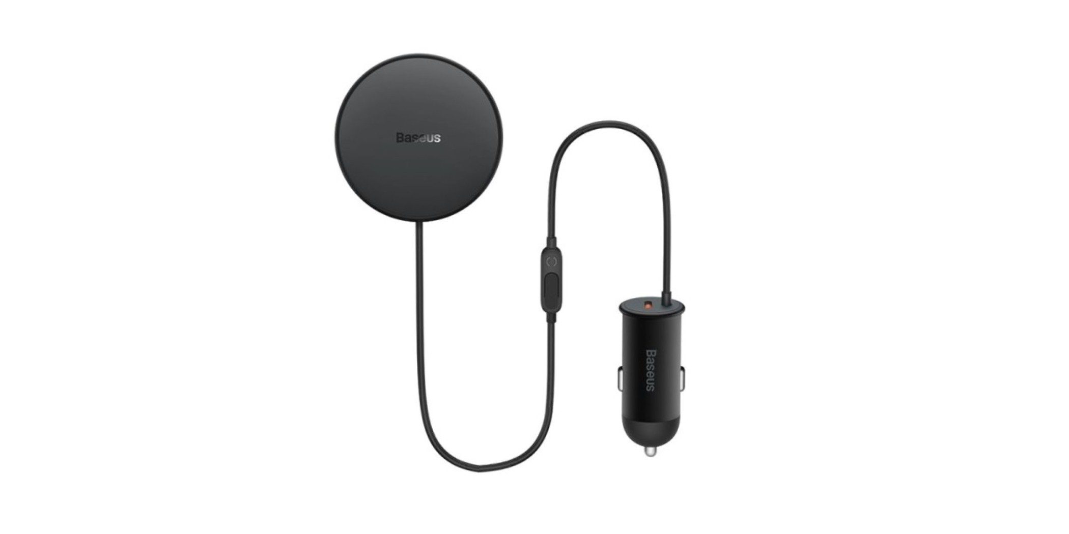 Baseus Cw01 Mag Wless Charging Car Mount 40w Black (Wireless Charging ...