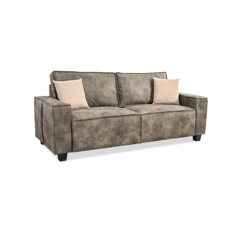 Hunter Sofa 3+2 in Grey Col Fab