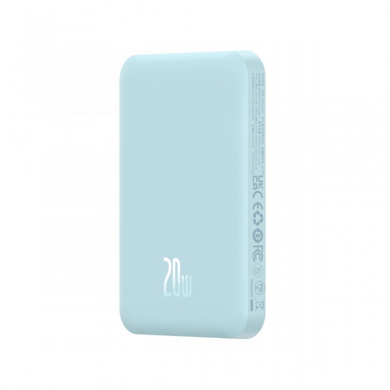 Baseus Magnetic Wireless Fast Charge 5000mah 20w Blue Power Bank ...