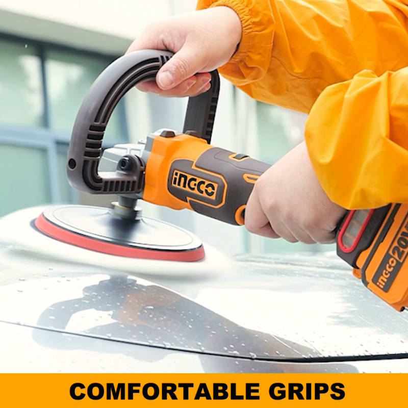 Ingco APLI2018 Lithium Ion Angle Polisher