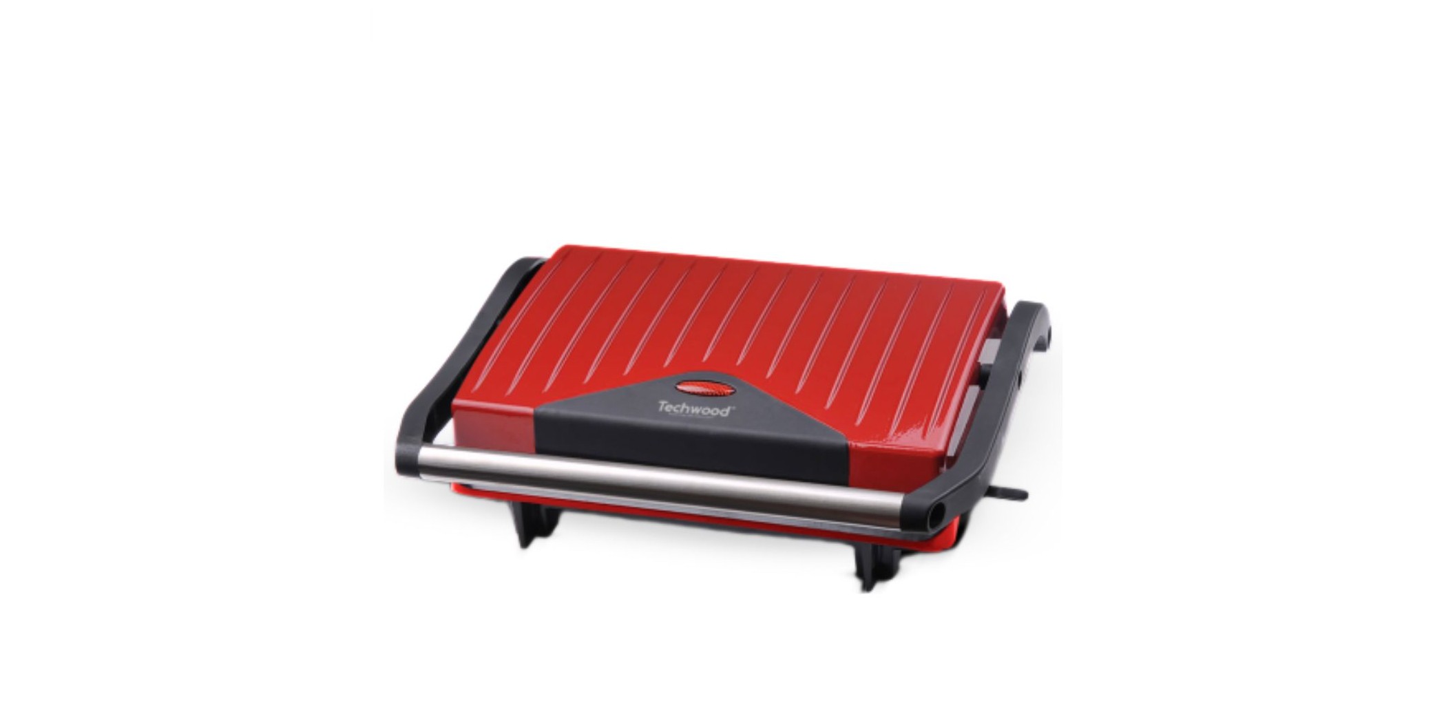 Techwood TPG-755 Red Panini Maker "O"