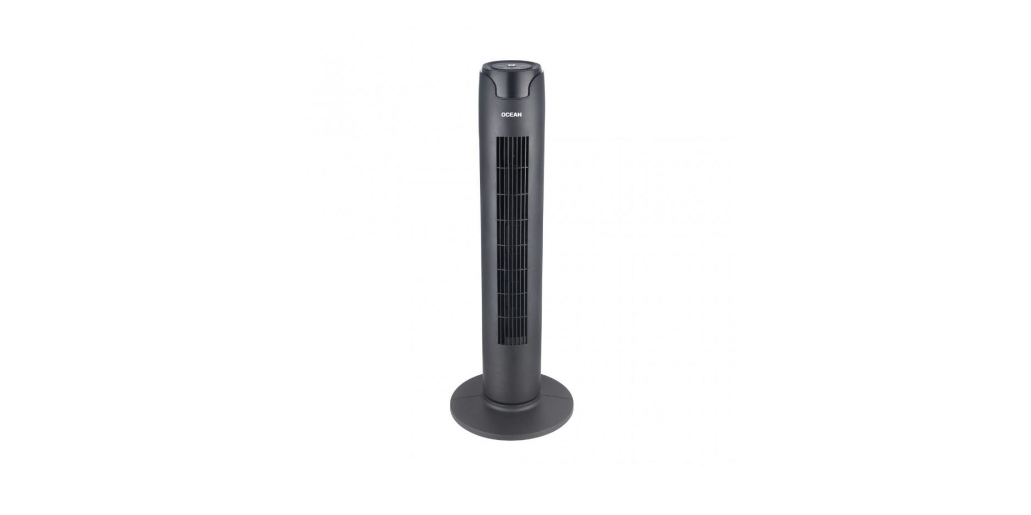 Ocean OCTF9133ADRTN Black Tower Fan With Remote Control 2YW