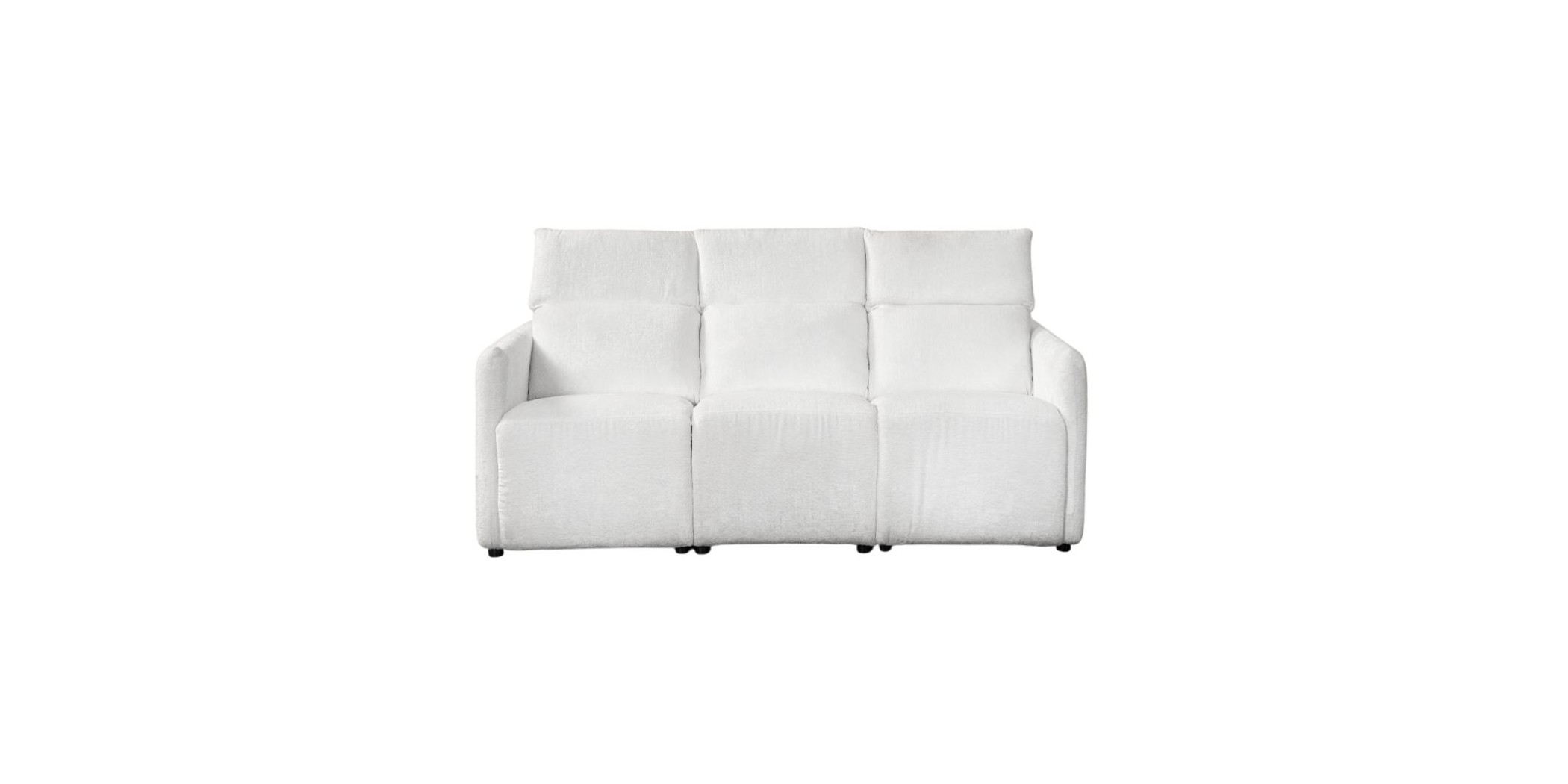 Laura Sofa 3 Str Fabric White