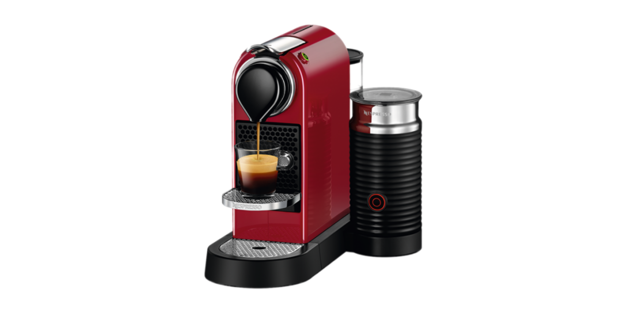 Nespresso Citiz&Milk C123 Red Coffee Machine 2YW - 10003986 "O"