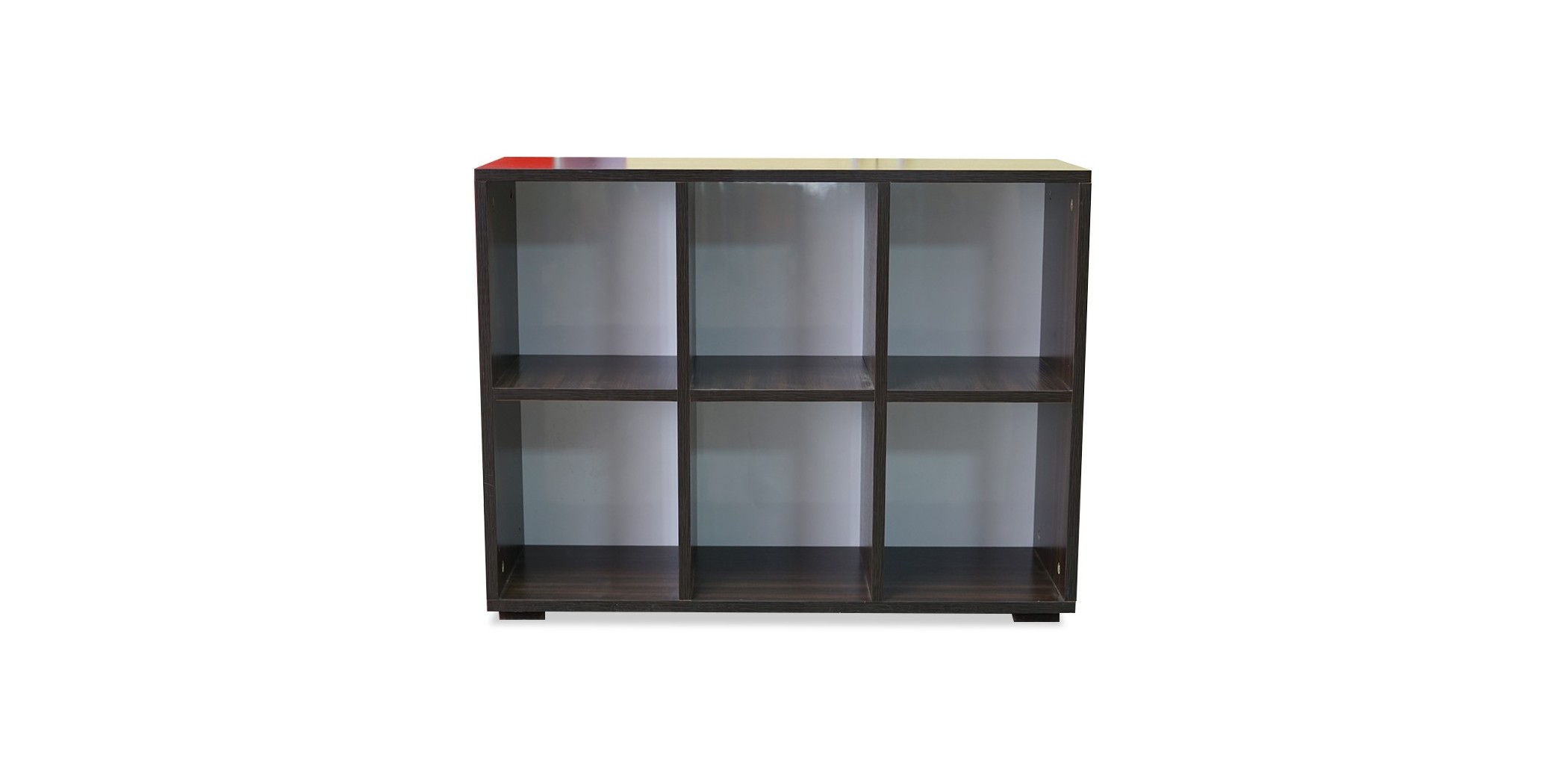 Bookshelf Open 2x3 Melamine MDF Ref FG003