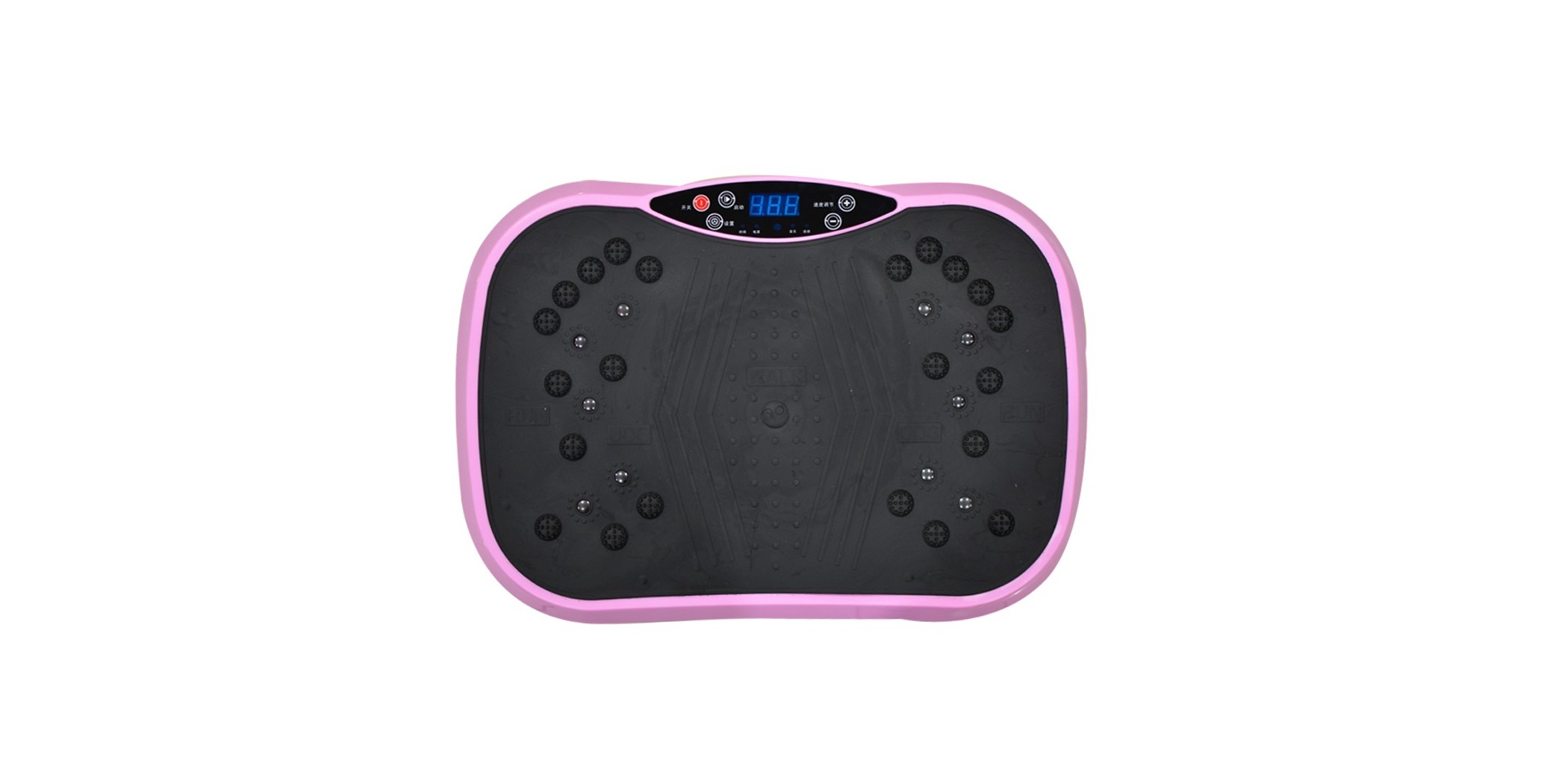 Touchless Pink Fitness Vibrating Machine
