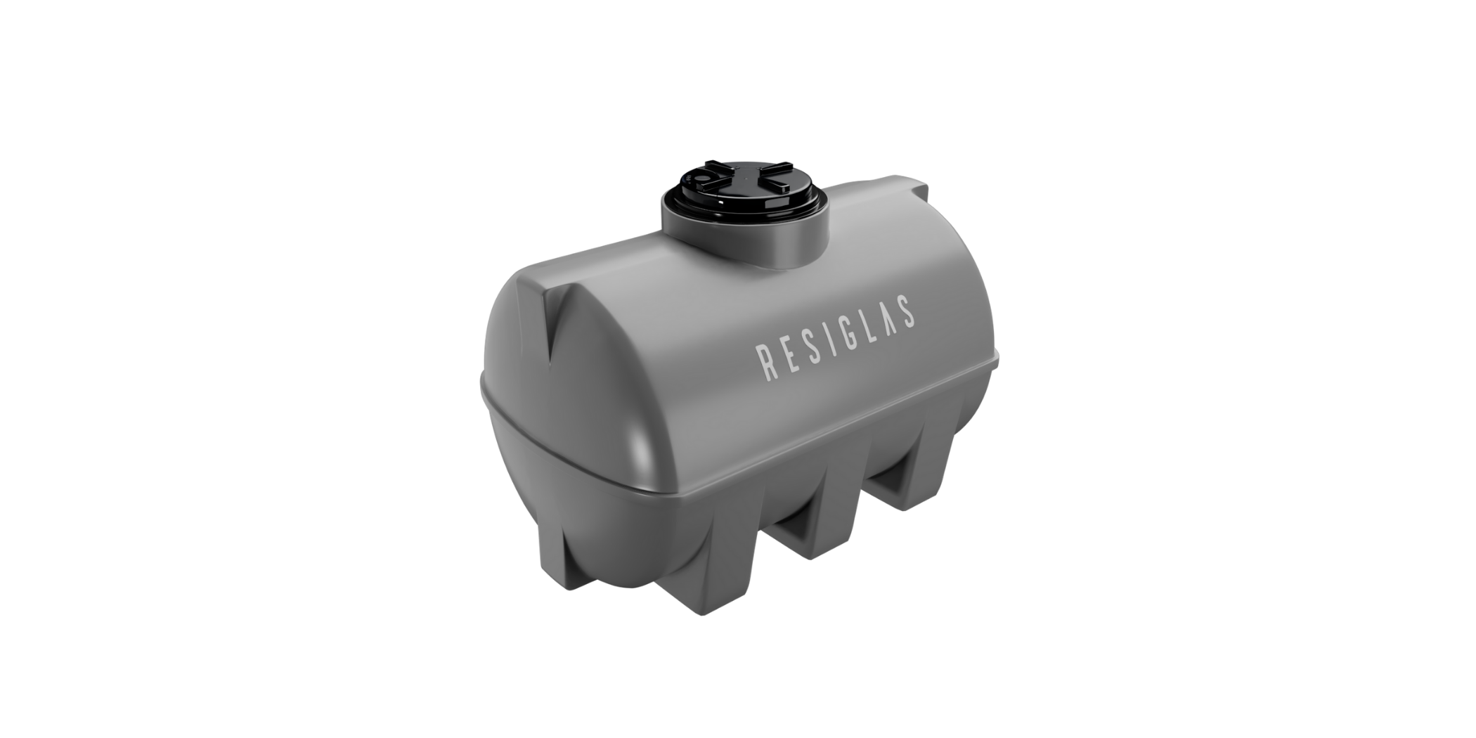 Resiglas 1000 Lts Polychrome Type A Water Tank Grey Stone