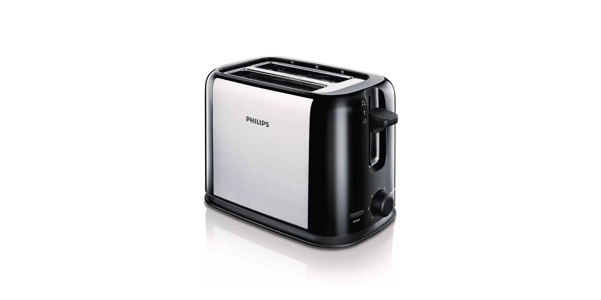Philips HD2586 Metal Compact Toaster