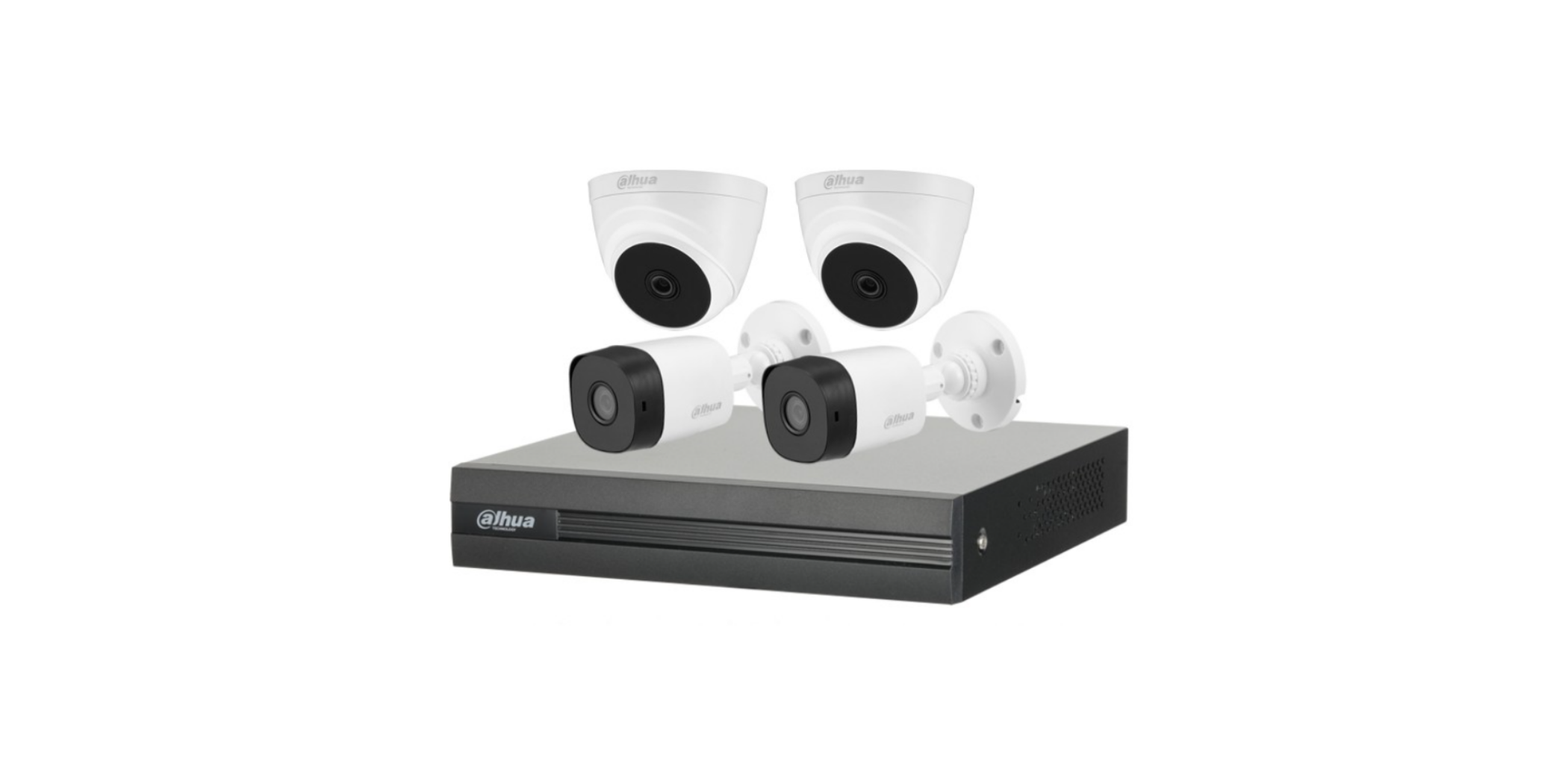 Dahua Cooper Kit 2.0MP/4CH 4 Cameras with 1TB HDD