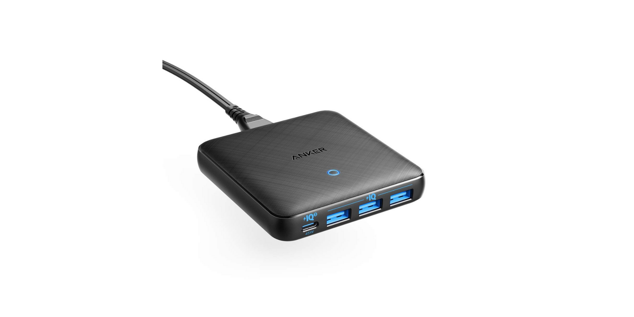 Anker PowerPort Atom III Slim (Four Ports) B2B Black