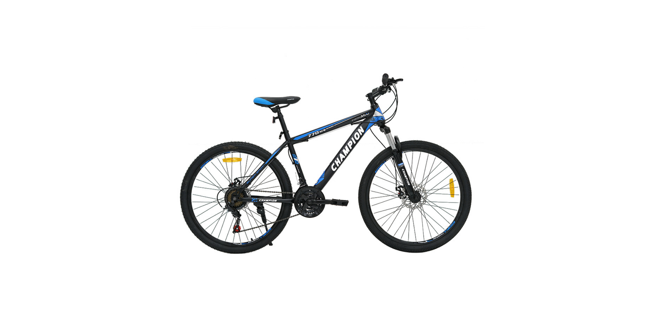 Champion YM770 26" Black/Blue MTB Bike
