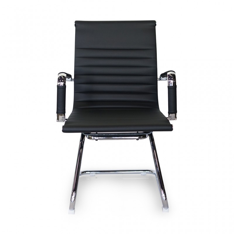 Amarillo Visitor Chair Black Color 985D-2