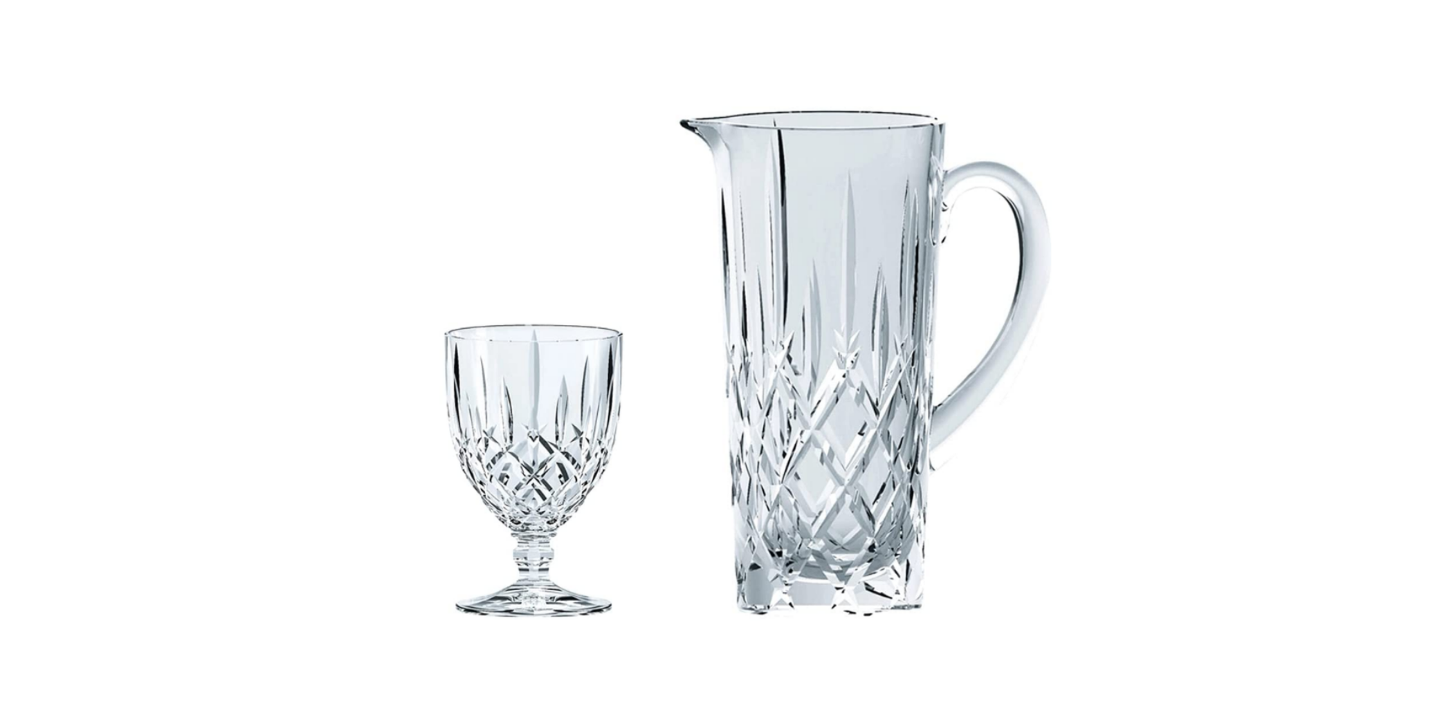 Nachtmann 102387 5pcs Glass Nobless Pitcher Set "O"