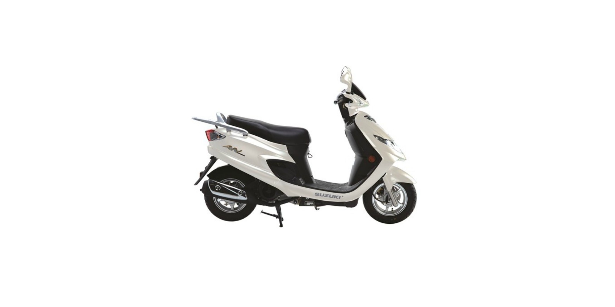 Suzuki AN125 White 124cc Scooter