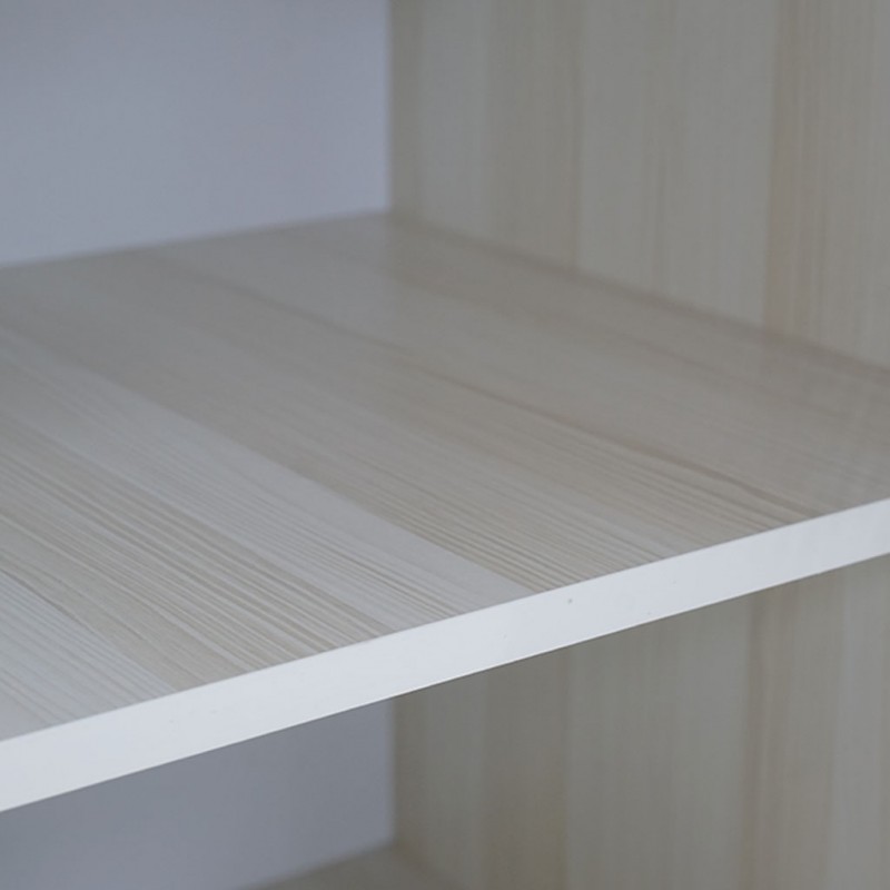 Inicio Wardrobe 4 Doors White Ash in Melamine MDF