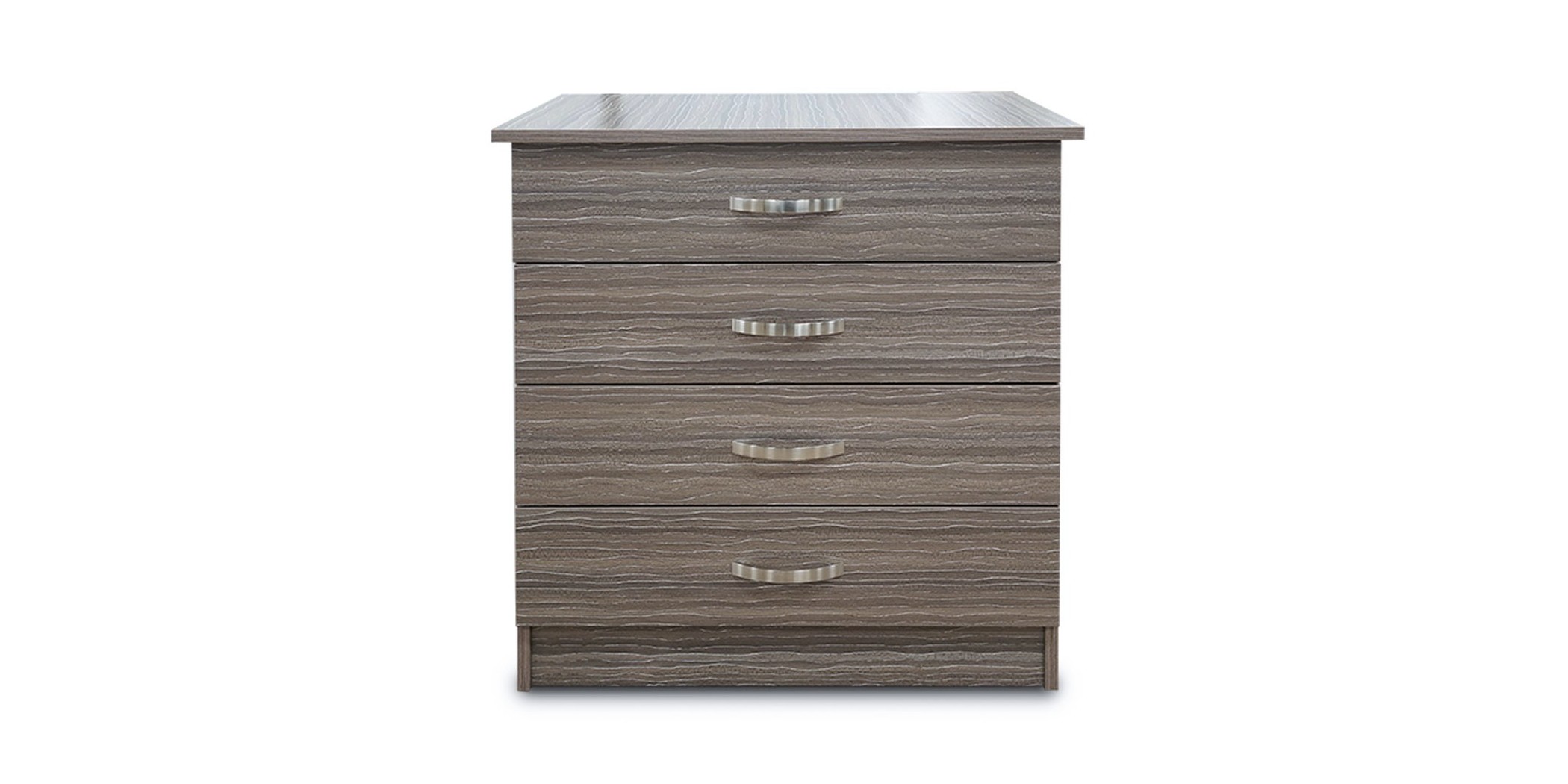 Colton Chest of Drawers Grey MDF