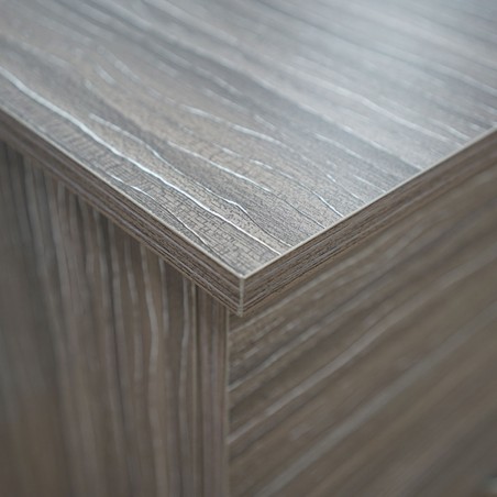 Colton Chest of Drawers Grey MDF