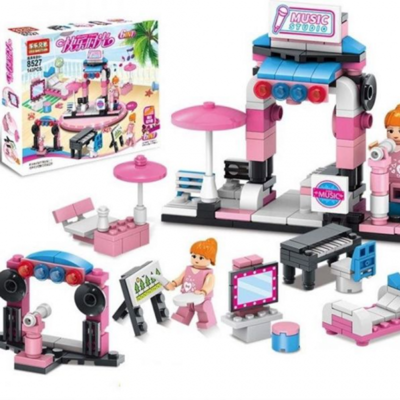 Masen Happy Time 6 In 1 Building Blocks 143 Pcs - 8527