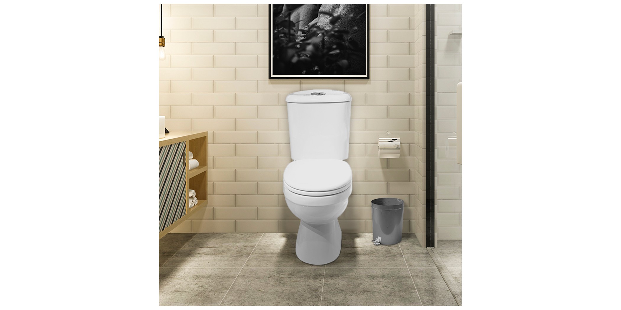 Oroca WC HDC WHITE Ref 588