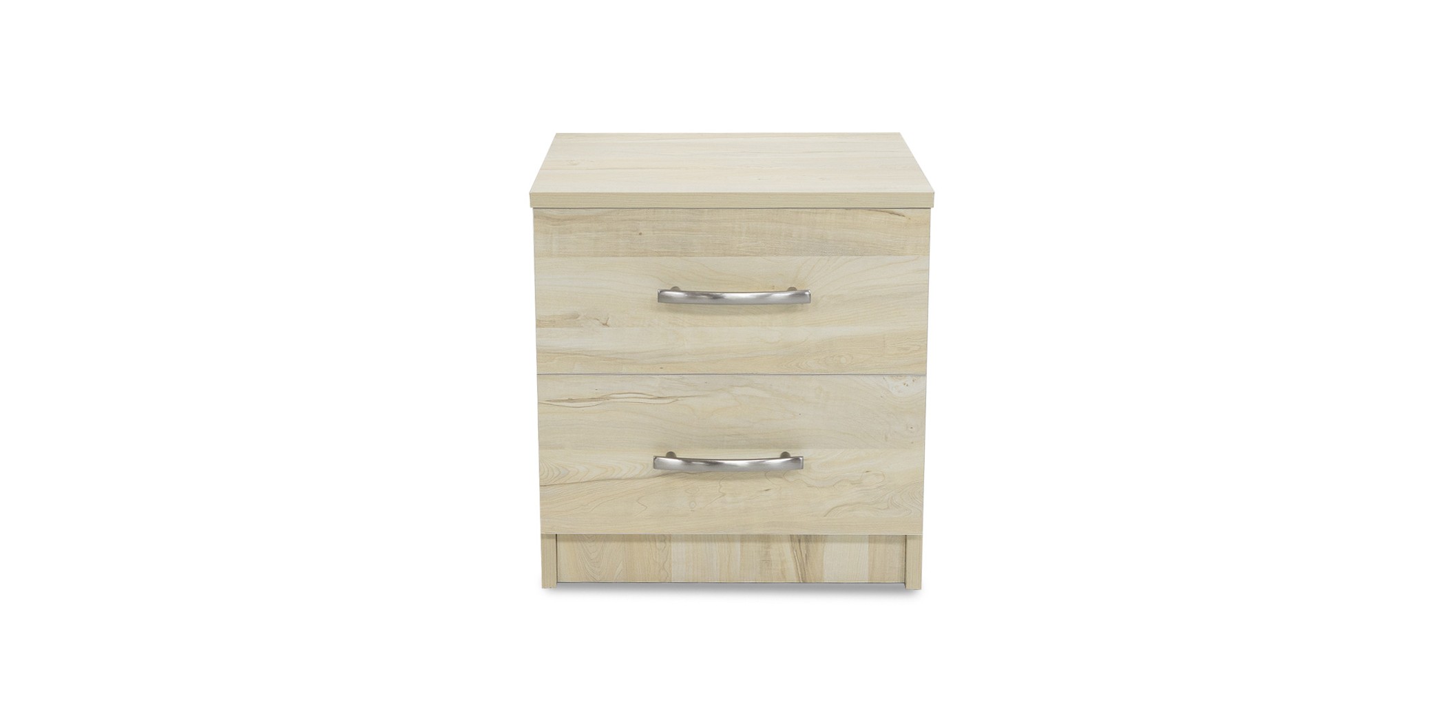 Sion Night Table & 2 Drawers in Melamine MDF