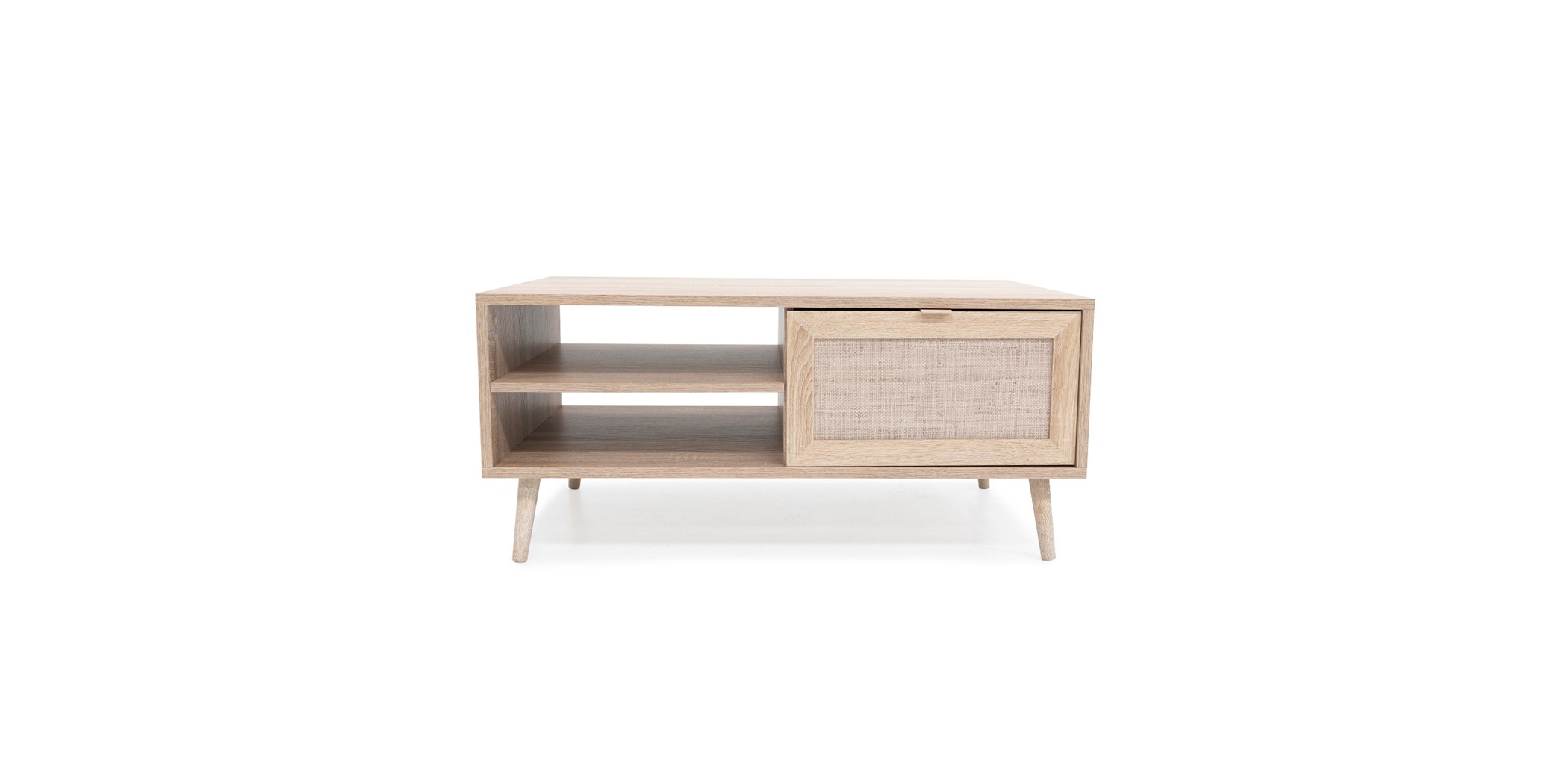 Bali Coffee Table With 2 Tiers Sonoma Oak
