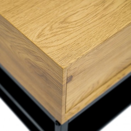 Eryn Coffee Table MDF / Glass Shelf