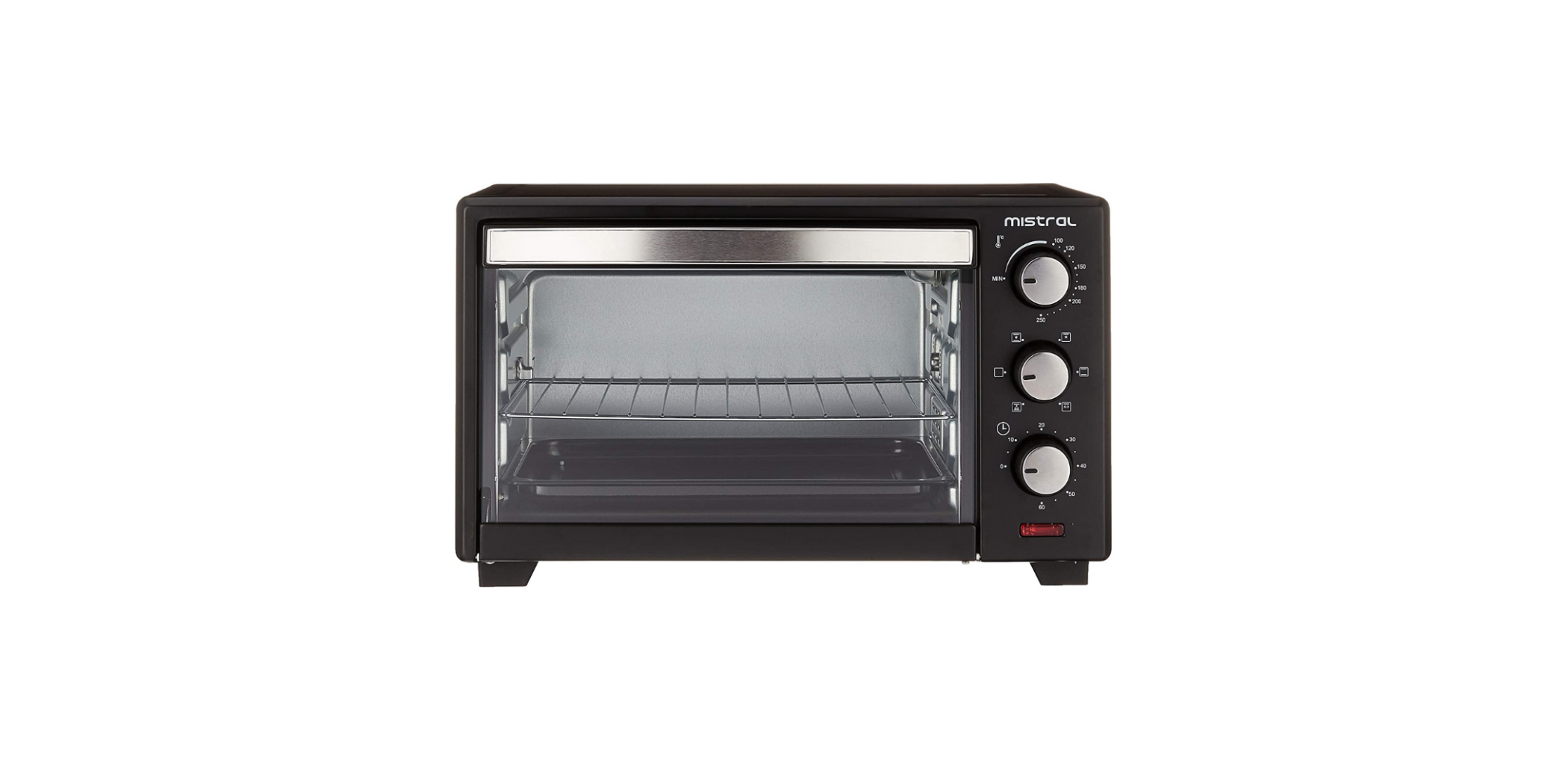 Mistral MO208 Black 1380W 20L Electric Oven