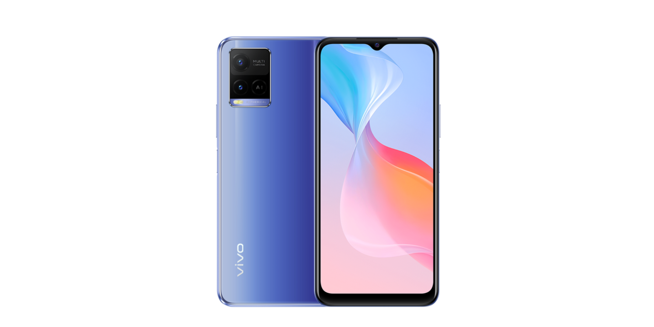 Vivo Y21 Metallic Blue