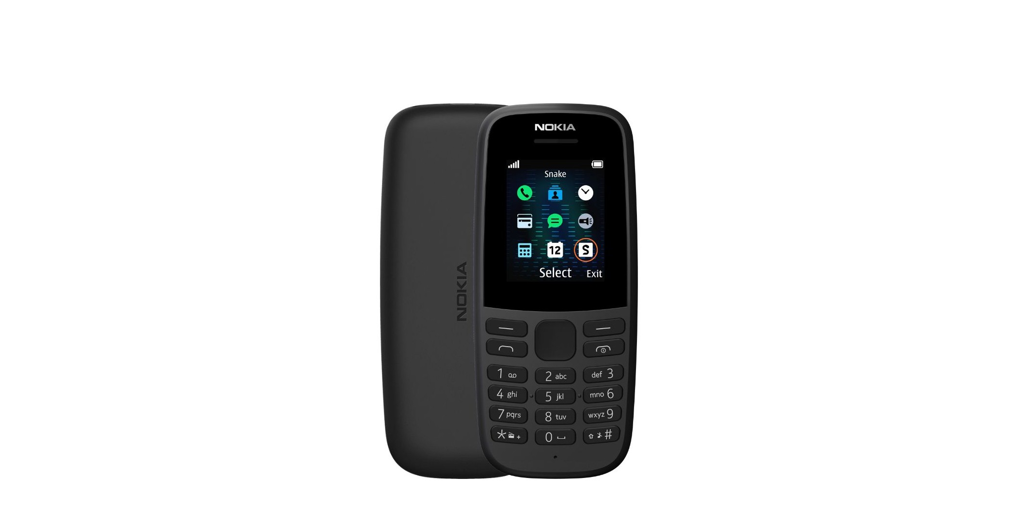 Nokia 105 TA-1174 DS AFR1 Black
