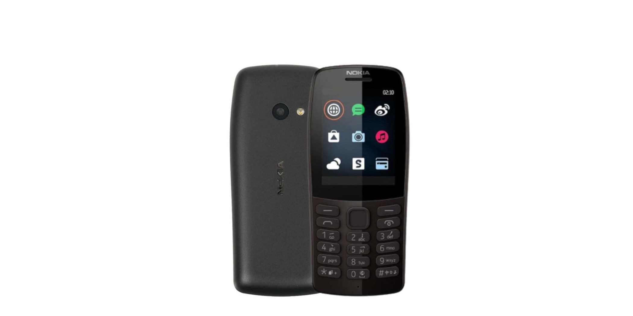 Nokia 210 TA-1139 DS AFR1 Black