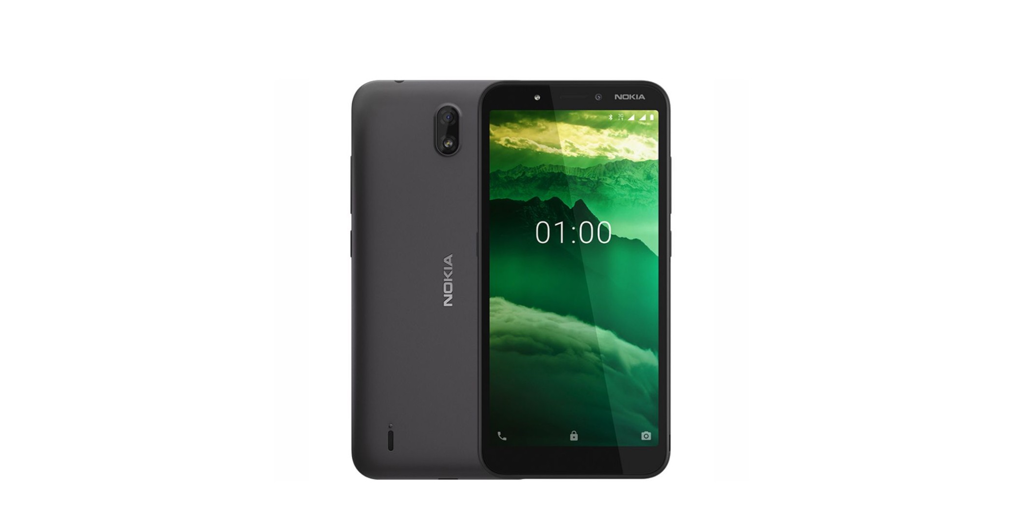 Nokia C1 TA-1165 DS 1/16 SSA GM Charcoal