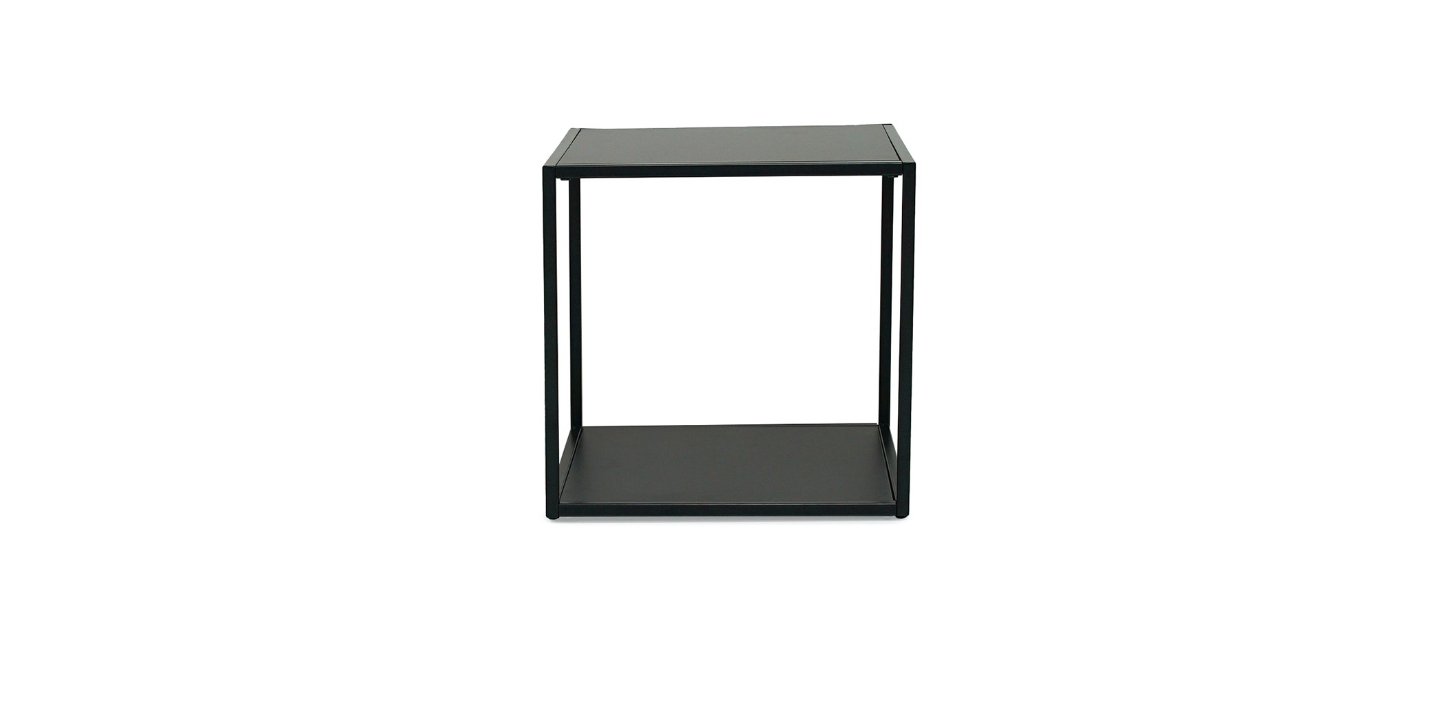 Blacky Coffee Table Metal & MDF Black