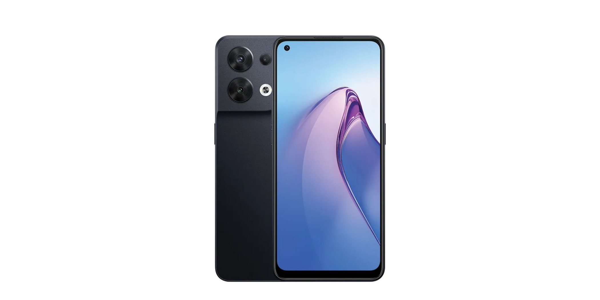 OPPO Reno 8 5G Shimmer Black - (256GB 8GB)