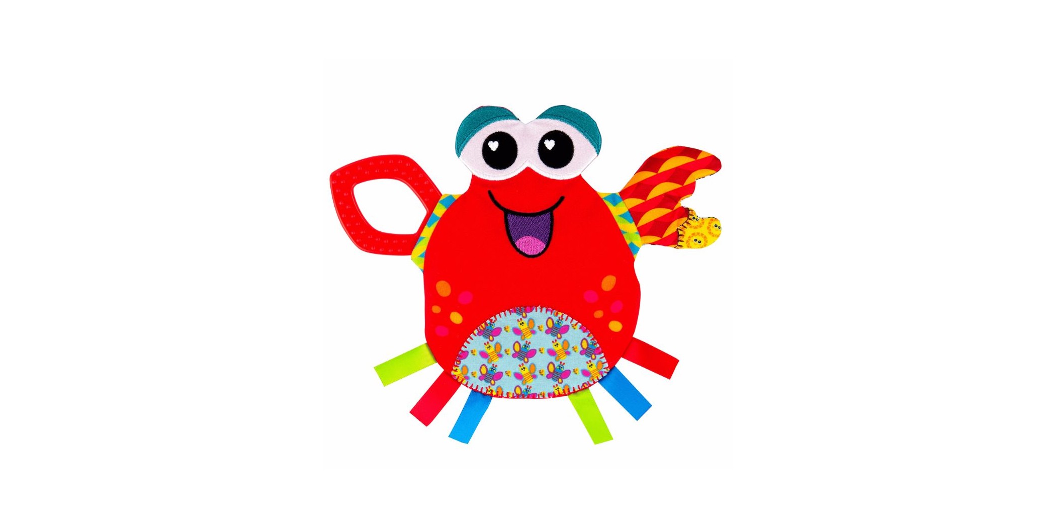 Lamaze Crinklies Sea Creature Jack The Crab - L27534